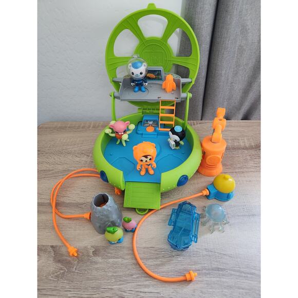Mattel | Toys | Octonauts Deep Sea Explore Lab Talking Sounds Playset ...